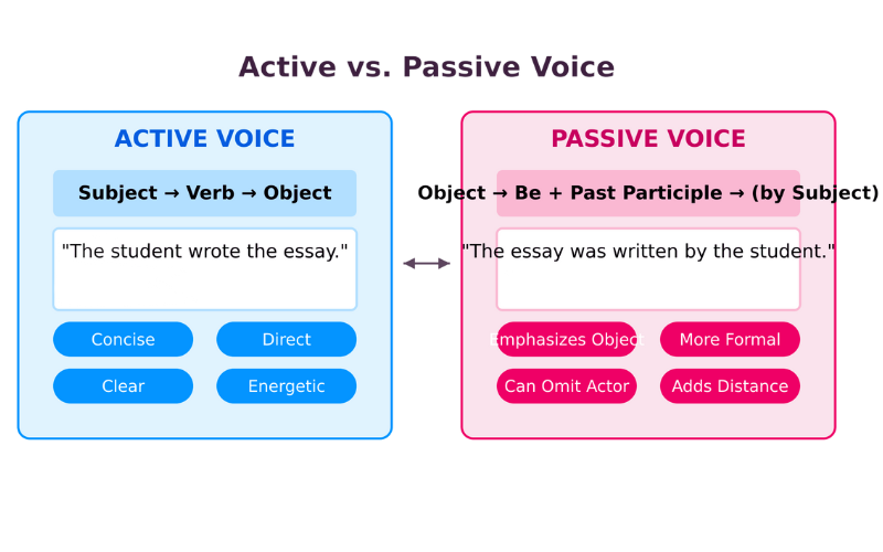 Active and Passive Voice